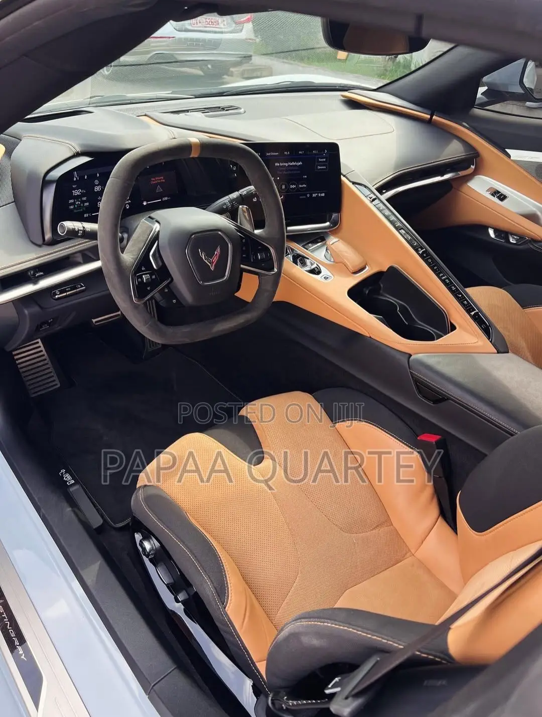Chevrolet Corvette 2020 White for sale - Papaa Quartey Price: GH ...