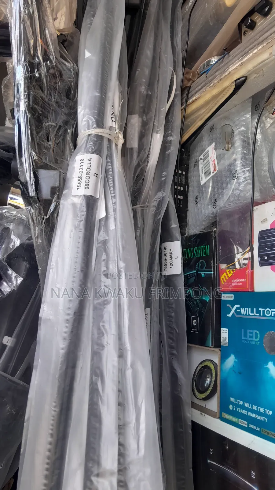 Toyota Corolla Roof Drip Moulding or Top Gutter Rubbers Available for ...