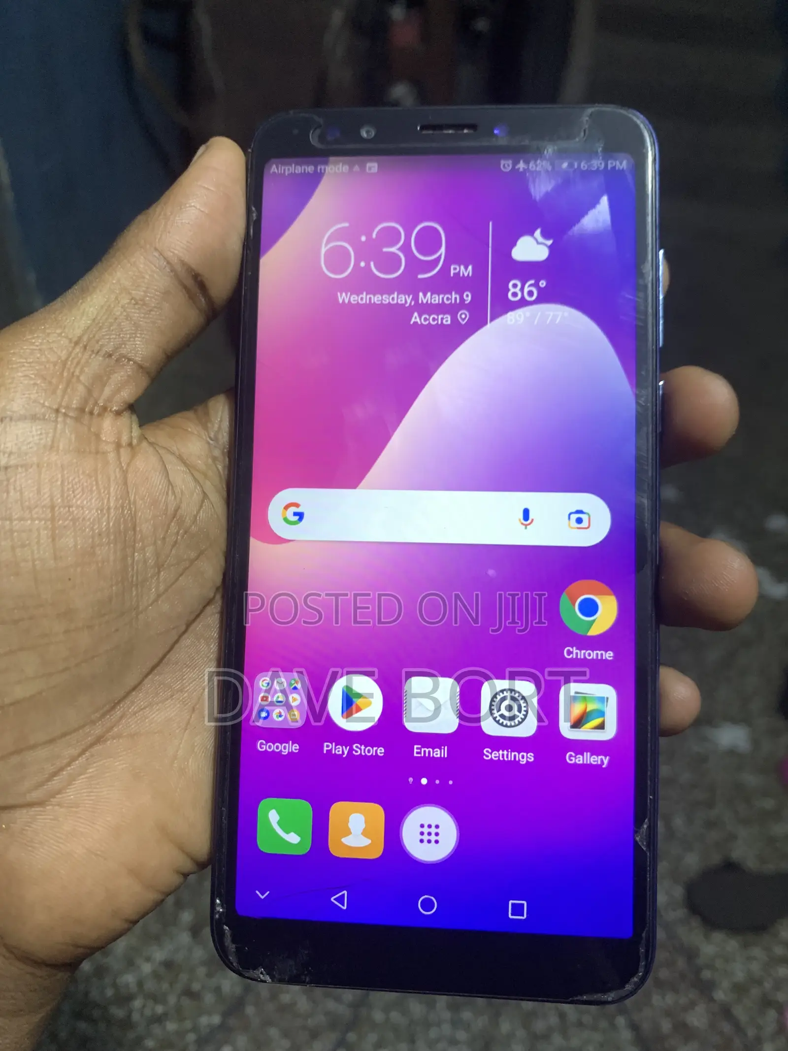 Huawei Y7 Prime 2018 64 GB Blue for sale - Dave Bort Price: GH₵ 600 on ...
