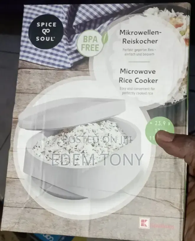 Spice Soul Branded Microwave Rice Cook for sale - Edem Tony Price: GH ...