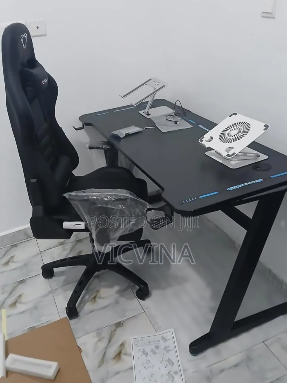 RGB Office/Gaming/Studio Desk for sale - Vicvina Price: GH₵ 2,300 on ...