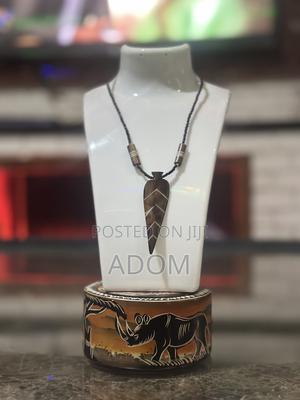 Handcrafted Ox Bone Arrowhead Necklace – Symbol of Focus Strength for ...