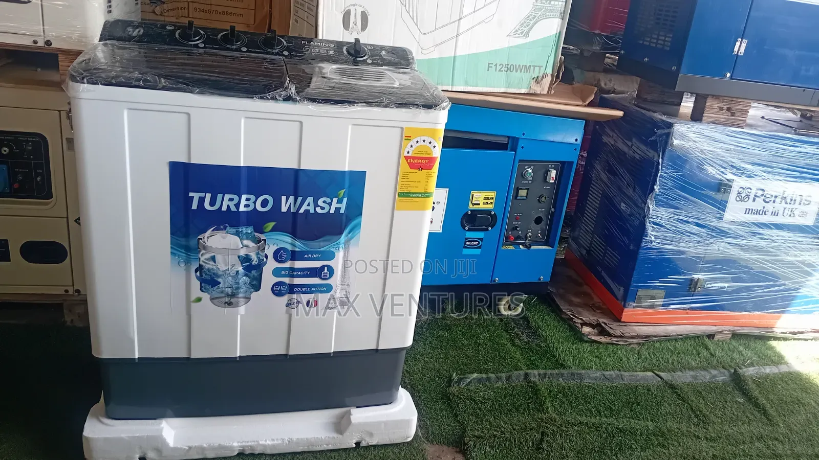 Big Load Flamino 11kg Twin Tub Washing Machine 11kg - Max Ventures ...