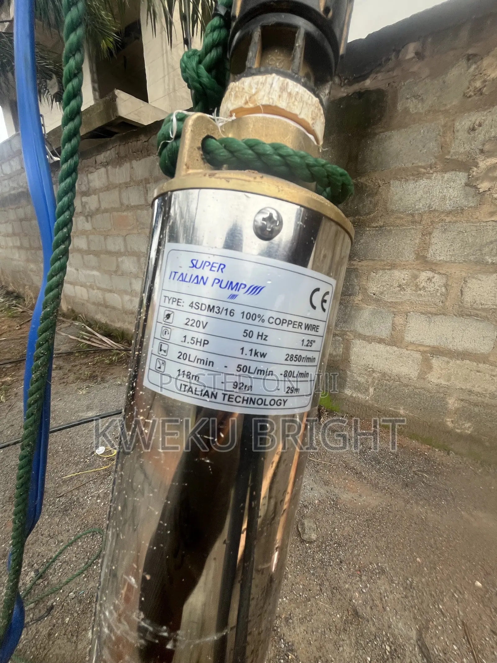 Borehole Pump Repair and Installation - Price: GH₵ 800 on Jiji.com.gh ...