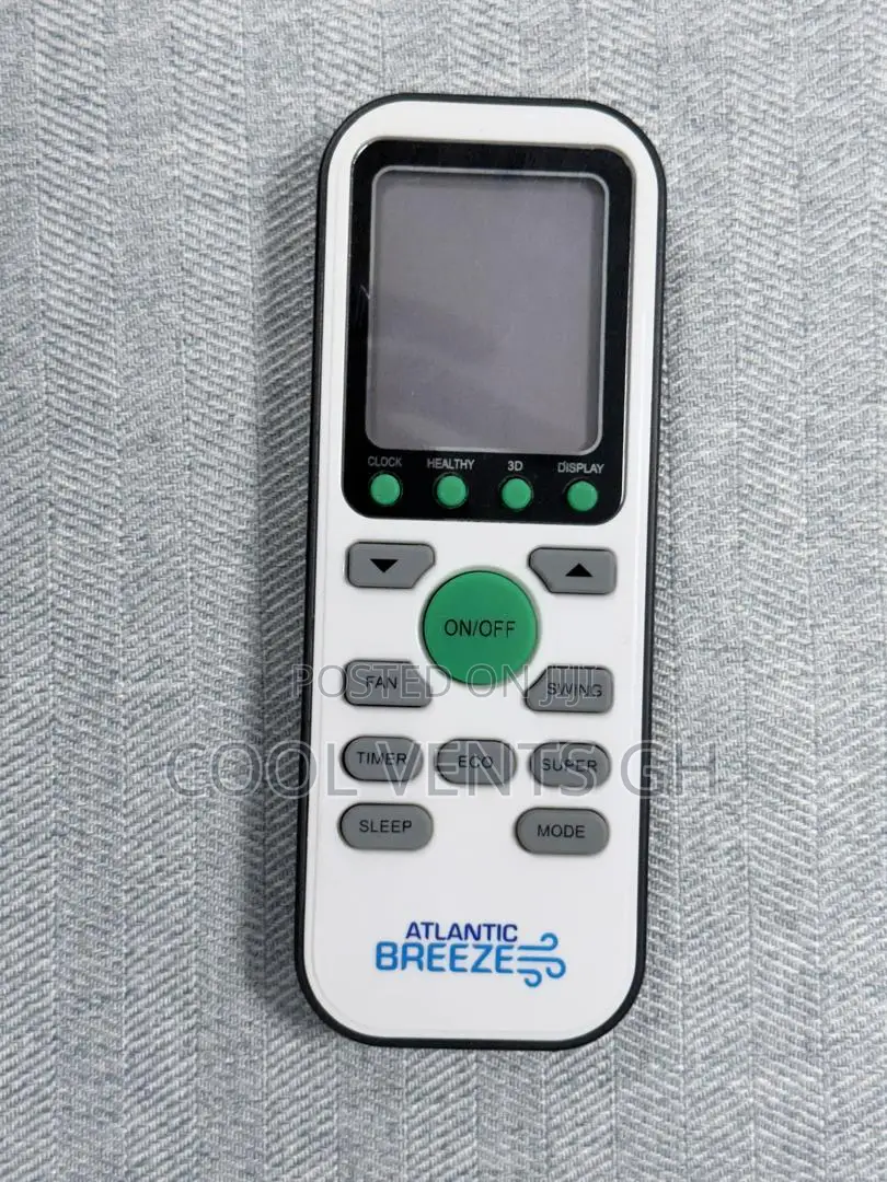 Atlantic Breeze Ac Remote Controller (Dd) - Cool Vents GH Price: GH ...
