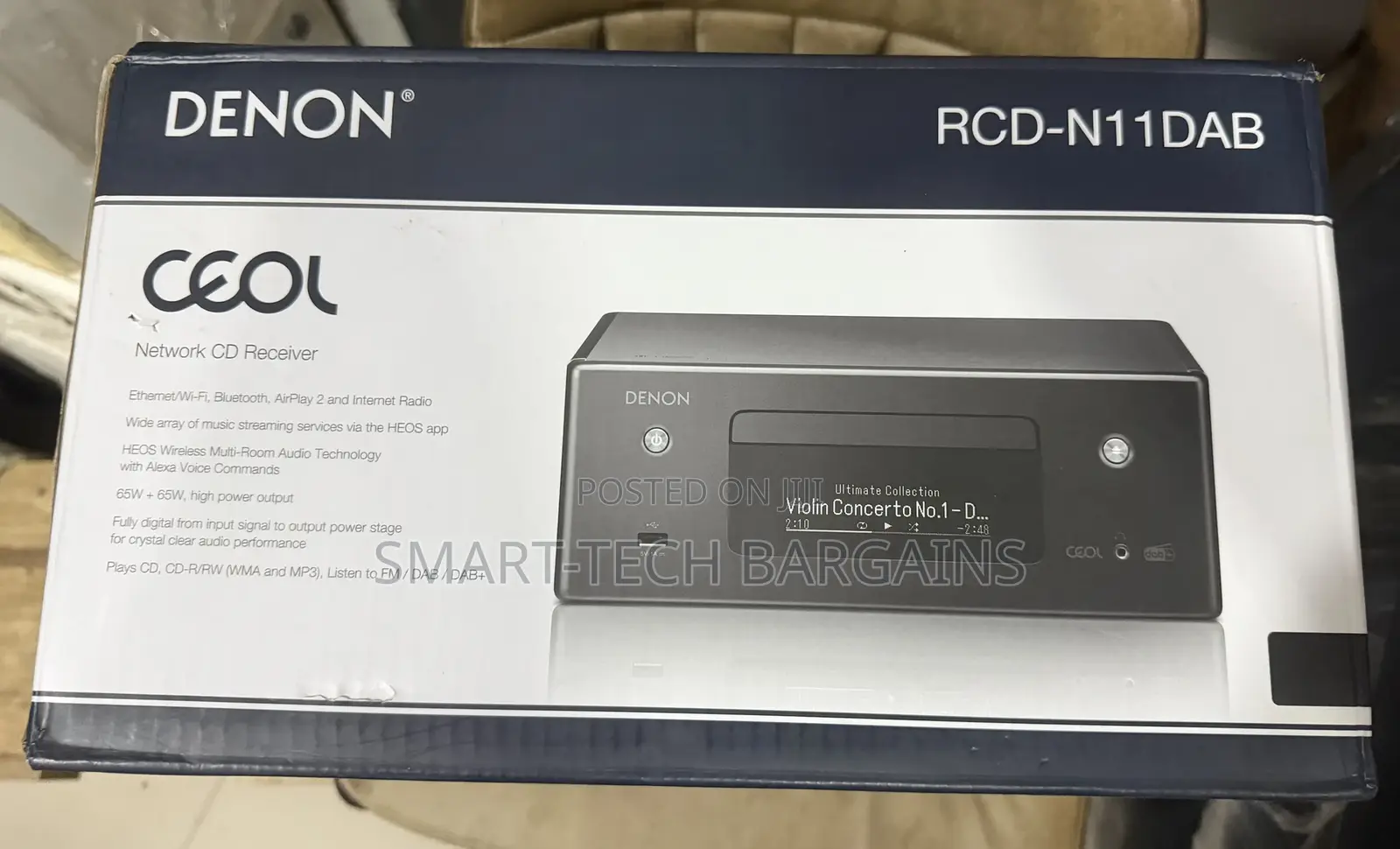Denon RCD-N11dab Network Receiver - Smart-Tech Bargains Price: GH ...
