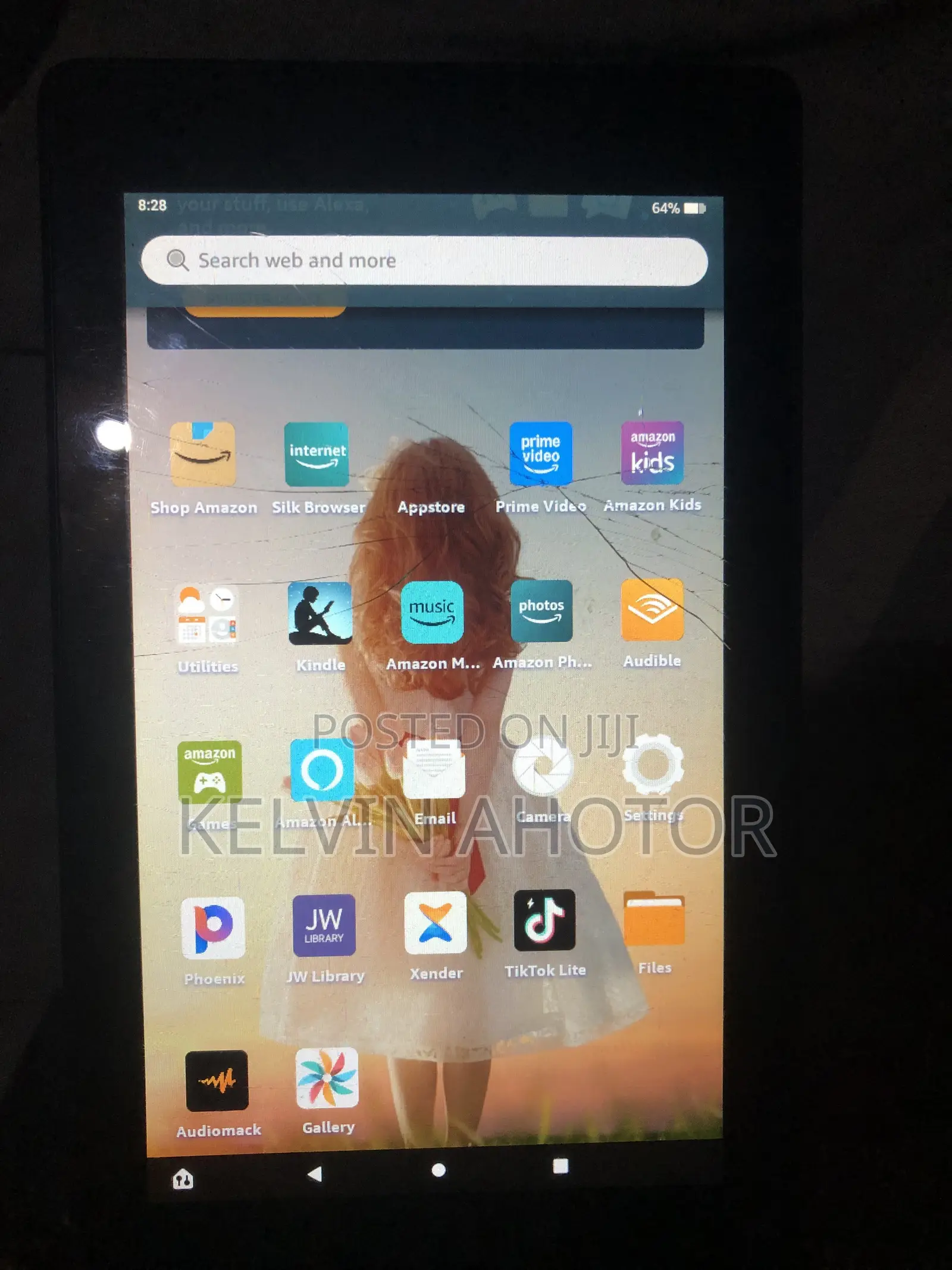 Amazon Fire 7 16 GB Black - Price: GH₵ 1,000 on Jiji.com.gh [Upper ...