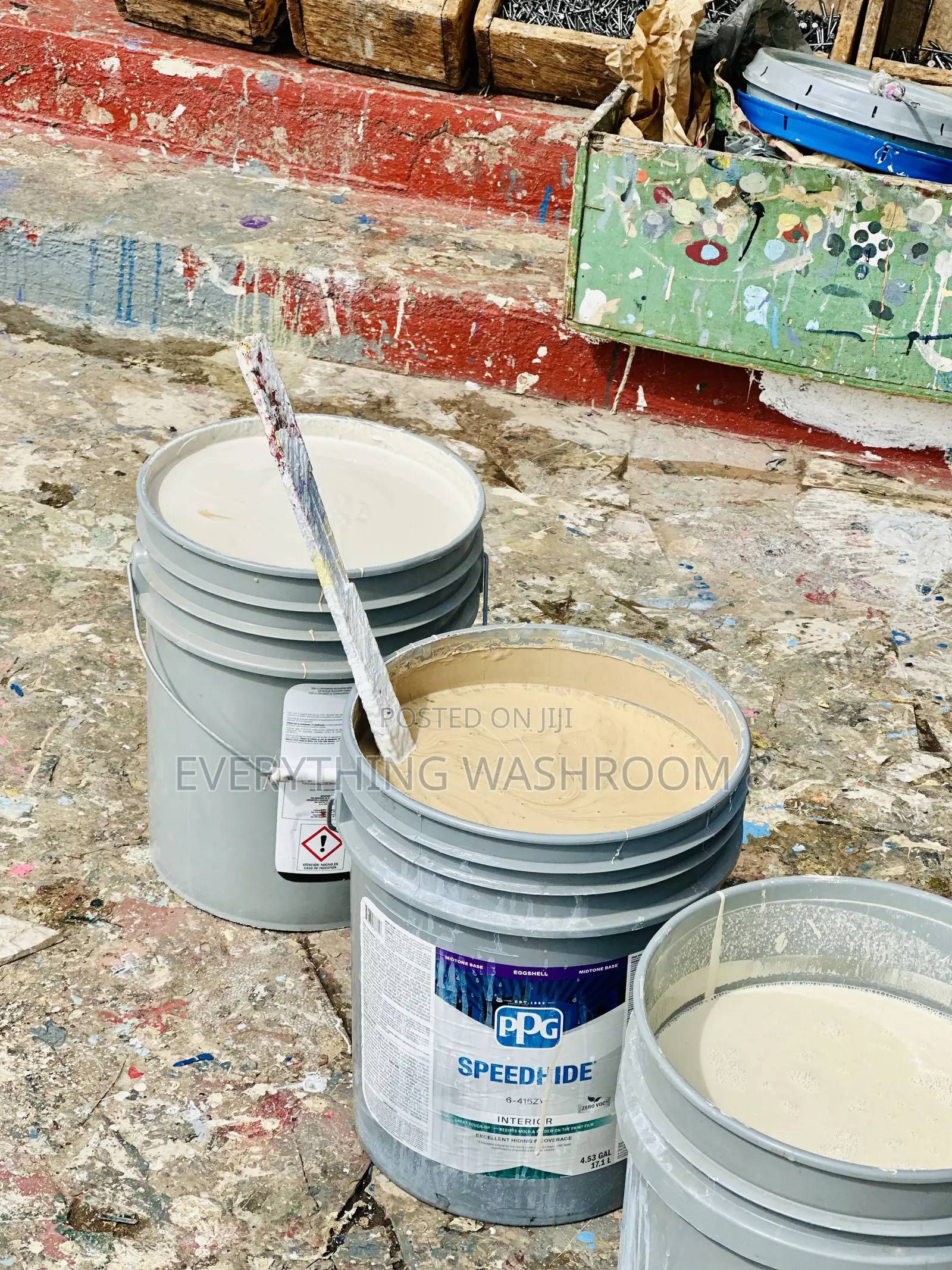 Foreign Paint Mixing(Big Bucket)_american Paint - Everything washroom ...