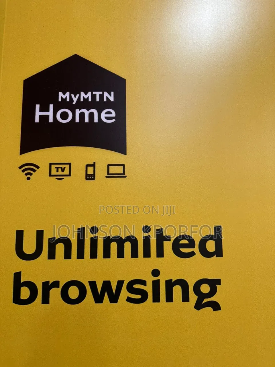 Mtn Fibre Broadband - Johnson Kporfor Price: GH₵ 299 on Jiji.com.gh [Ho ...