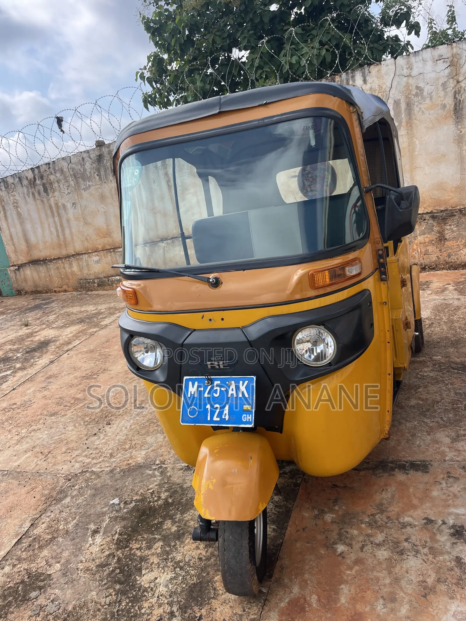 Bajaj 2025 Yellow - Solomon Anane Price: GH₵ 35,000 on Jiji.com.gh ...