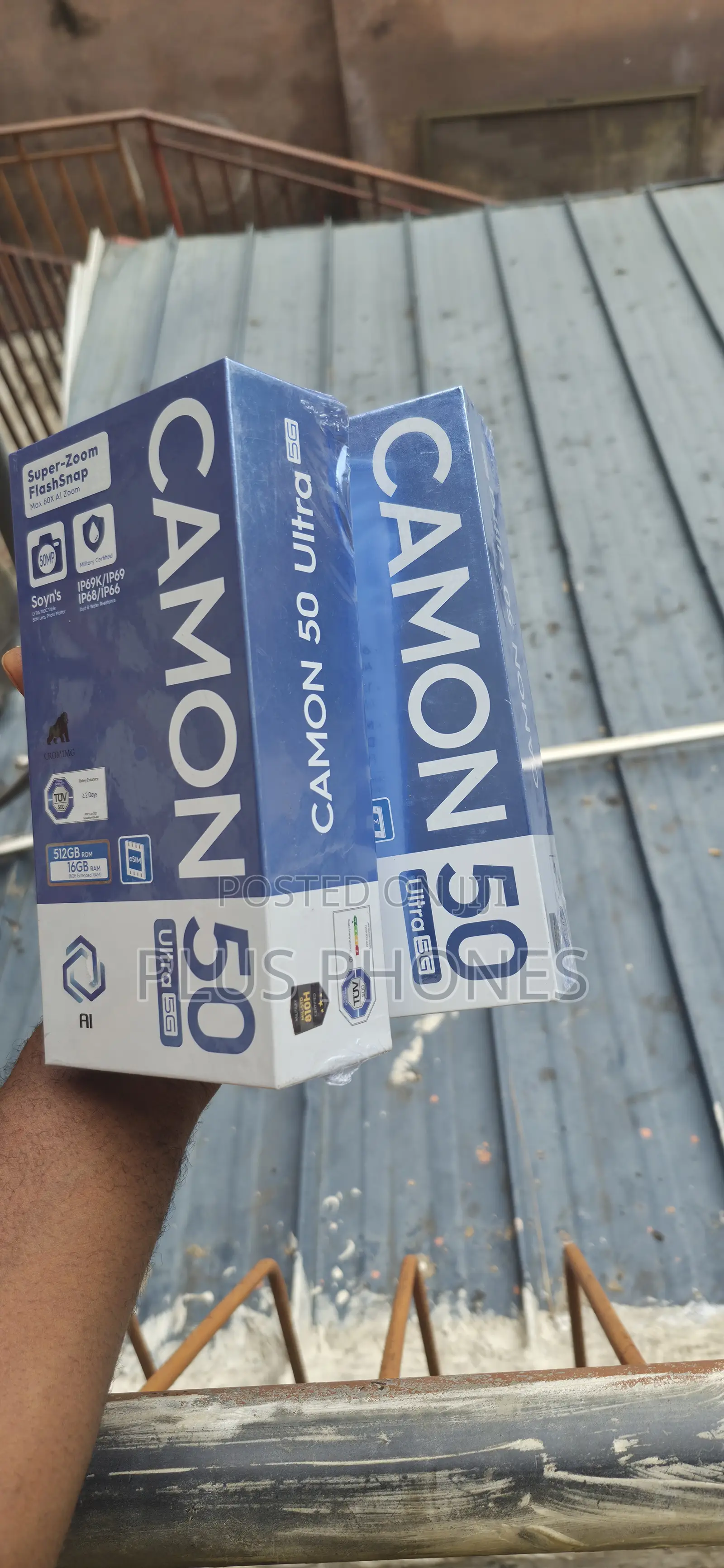 New Tecno Camon 50 Ultra 512 GB Black - Plus Phones Price: GH₵ 2,200 on ...