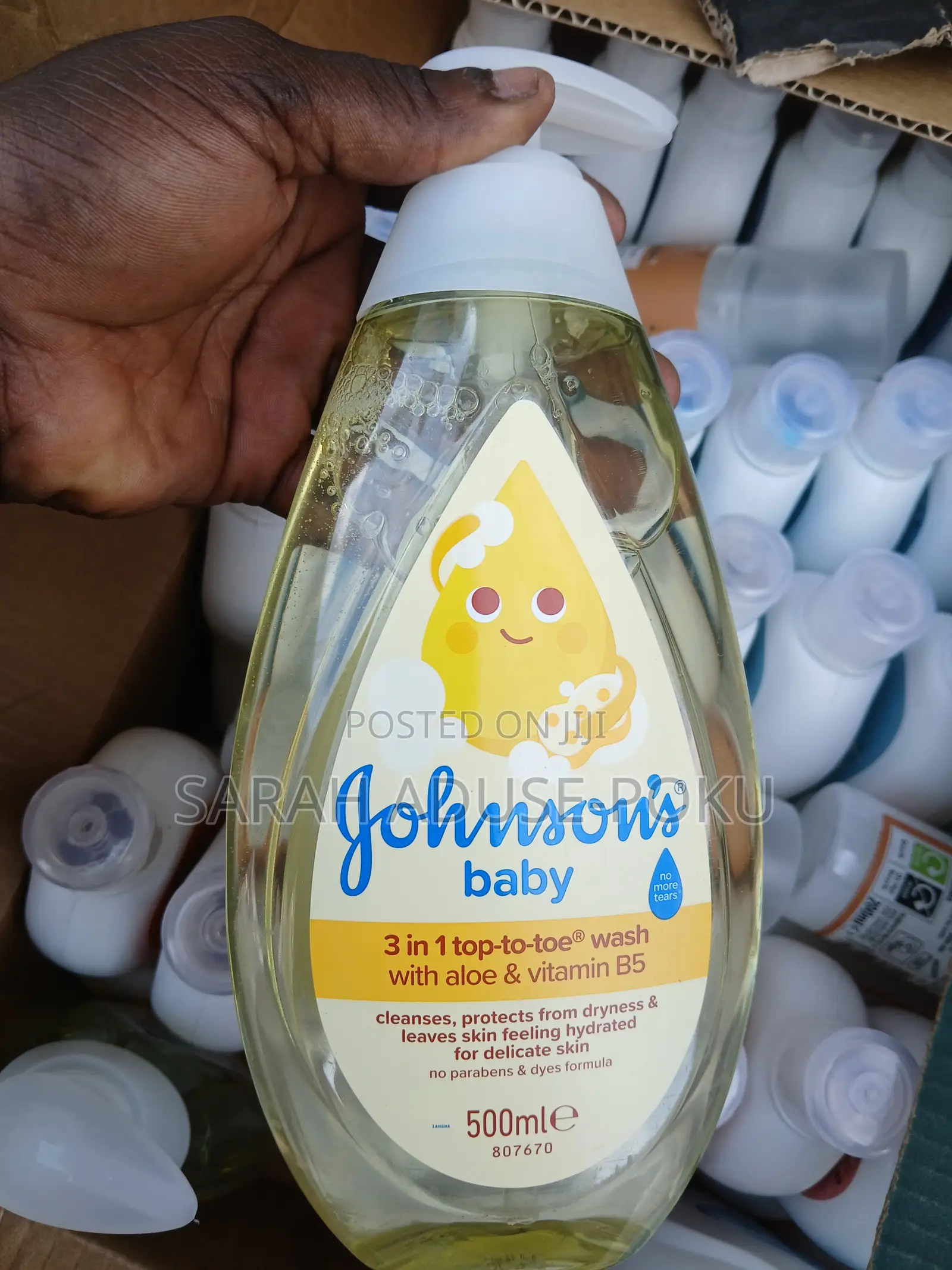 Johnson Top to Toe With Aloe and Vitamin B5 - Sarah Aduse-Poku Price ...