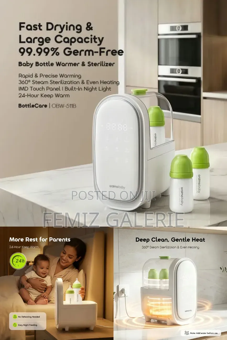 Oraimo Bottlecare Germ-Free Baby Bottle Warmer Sterilizer - Femiz ...