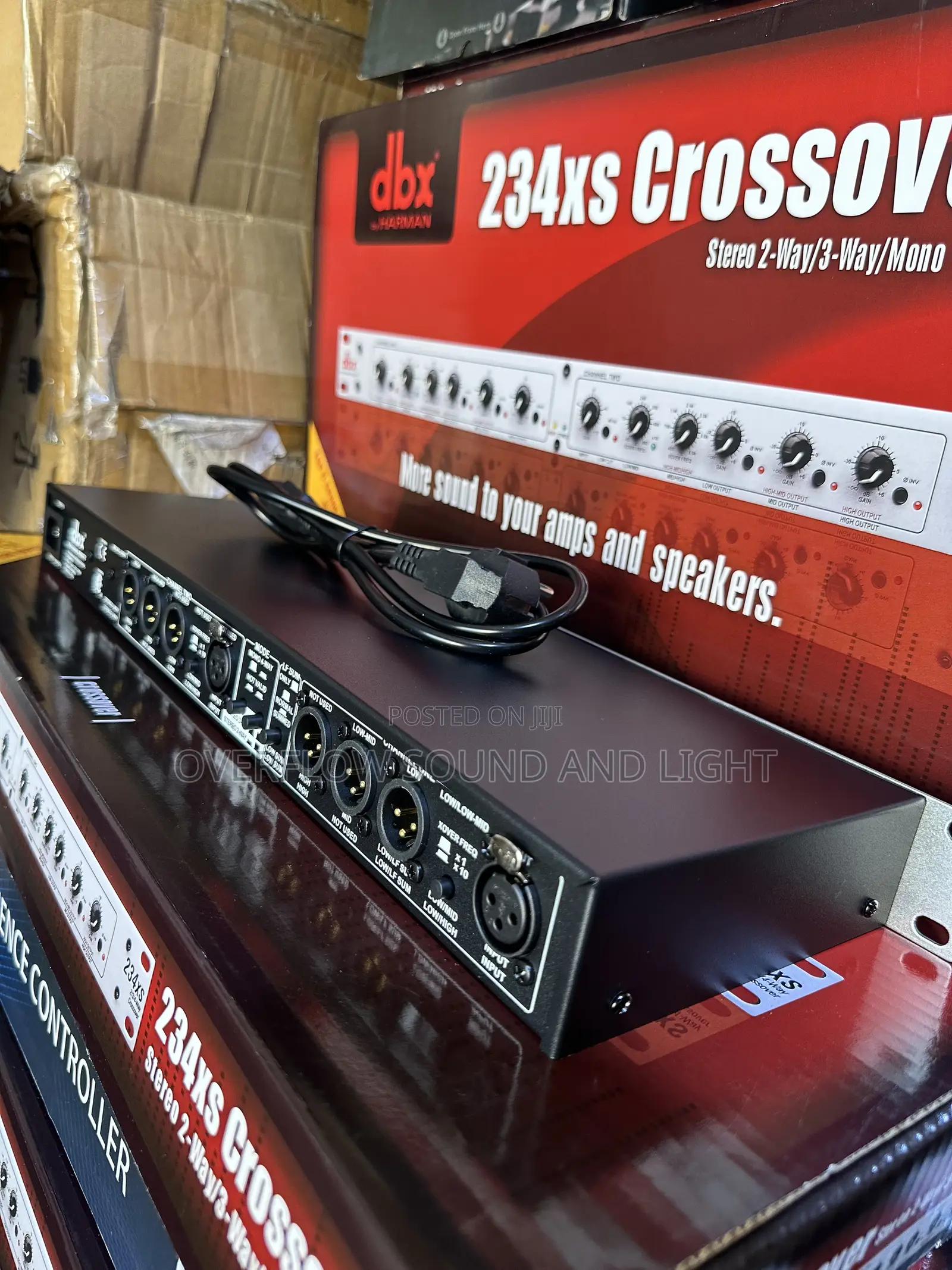 DBX 234xs Crossover[Xlr] - OVERFLOW SOUND AND LIGHT ENT. Price: GH₵ 750 ...