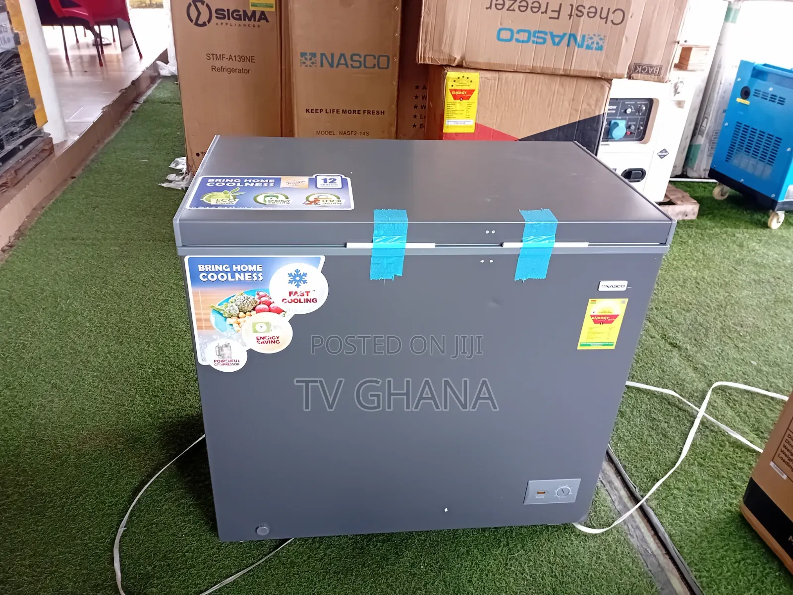 Nasco Deep Freezer Superior Cooling Everyday Comfort200l - Tv Ghana ...