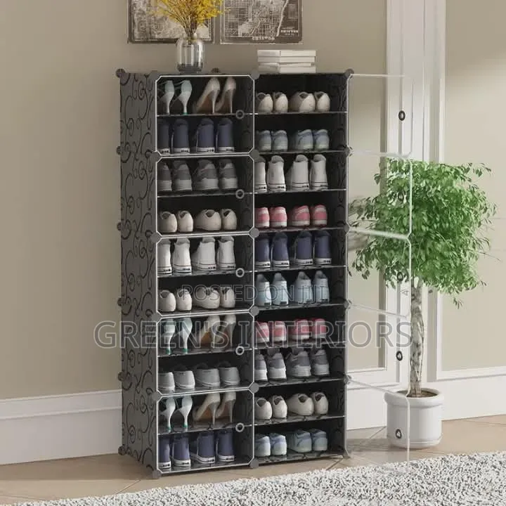 Quality Plastic Shoe Rack - Price: GH₵ 450 on Jiji.com.gh [Lapaz]