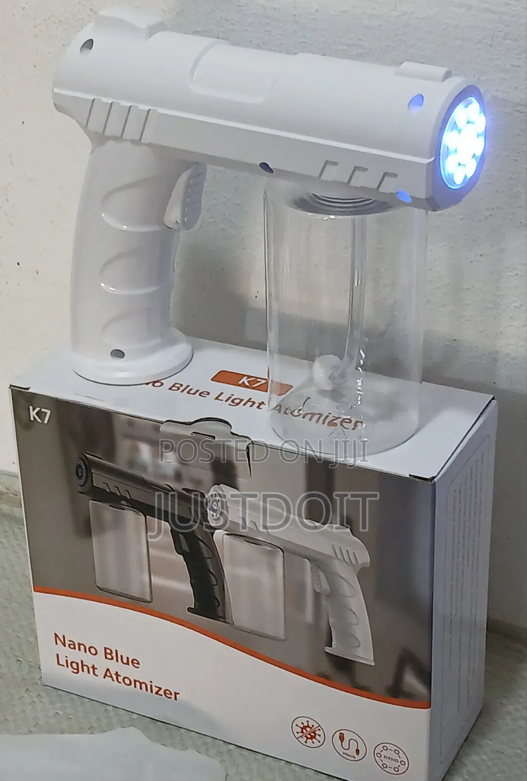 Nano Blue Light Alcohol Sprayer - jusTdOiT Price: GH₵ 200 on Jiji.com ...