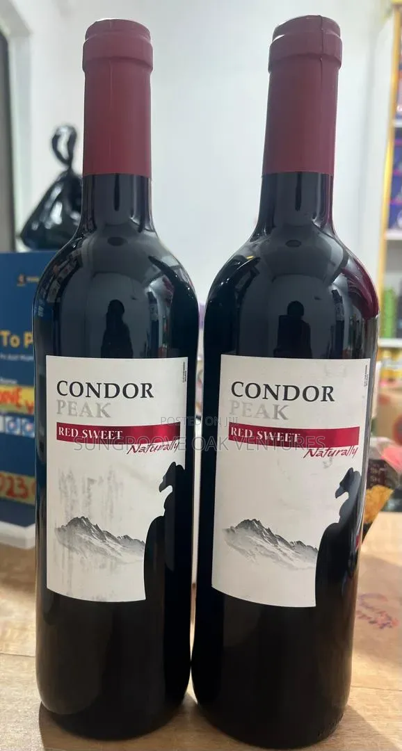 Condor Peak Red Sweet Wine 750ml 12% - Sungroove Oak Ventures Price: GH ...