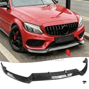 Carbon Fiber Front Lip for Mercedes Benz C Class 2015-2019 - Price: GH ...