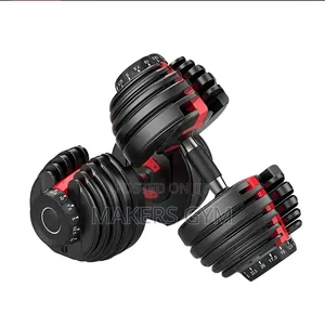Dumbbell 40kg Pair Adjustable (Bow Flex) - Makers Gym Price: GH₵ 8,800 ...