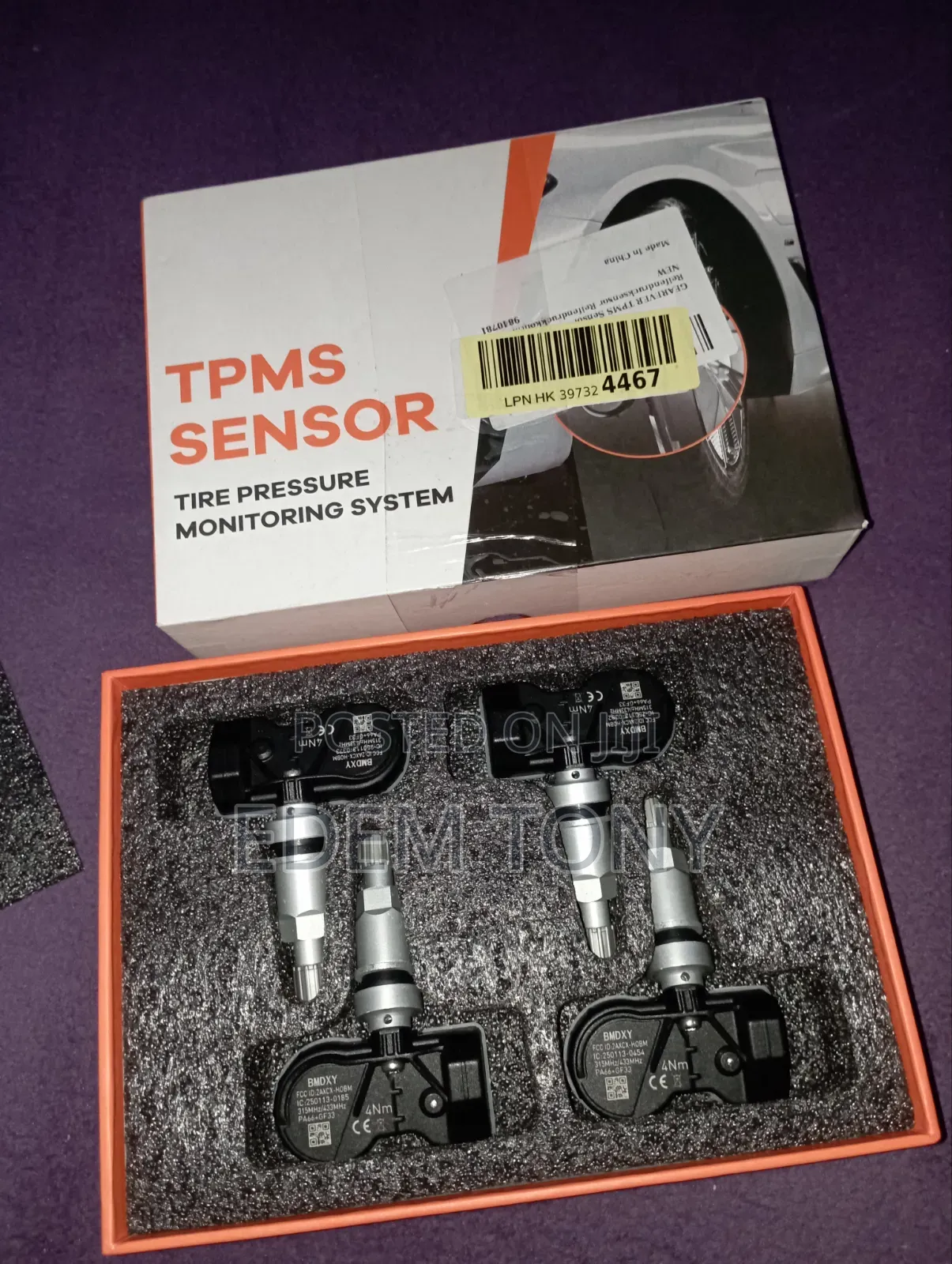 Universal- Tire Pressure Monitoring System (Tpms) Sensor - Edem Tony ...