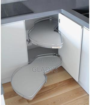 Lazy Sussan/ Magic Kitchen Corner Pull-Out Organizer (Lemans Style ...