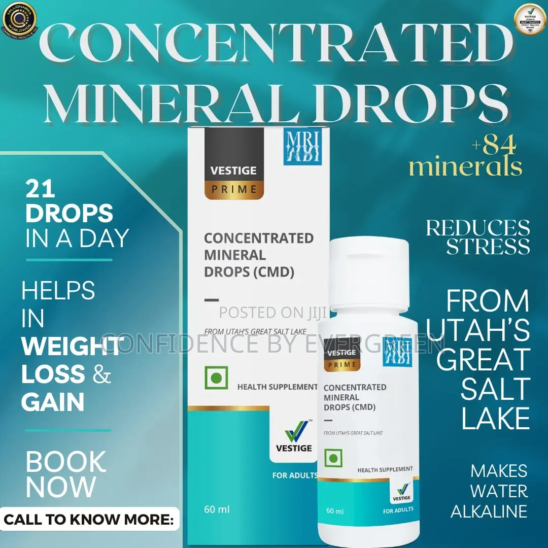 Vestige Concentrated Mineral Drops (From Utah's Great Salt Lake ...