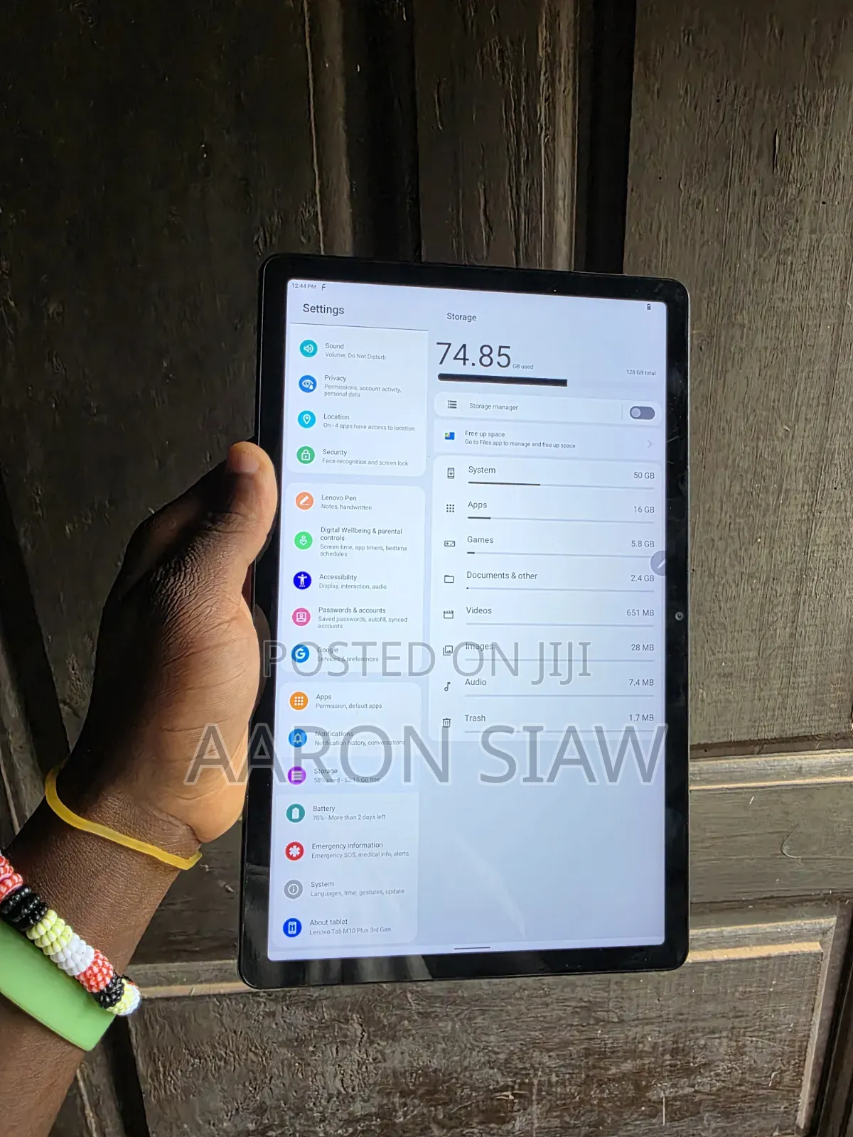 Lenovo Tab M10 Plus (3rd Gen) 128 GB - Price: GH₵ 1,850 on Jiji.com.gh ...