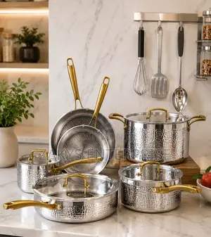 High Quality Triply Stainless Steel Cookware Set 10pcs - Zakys ...