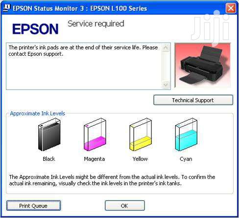 End of Service Key for Epson in Kumasi Metropolitan - Computer & IT ...