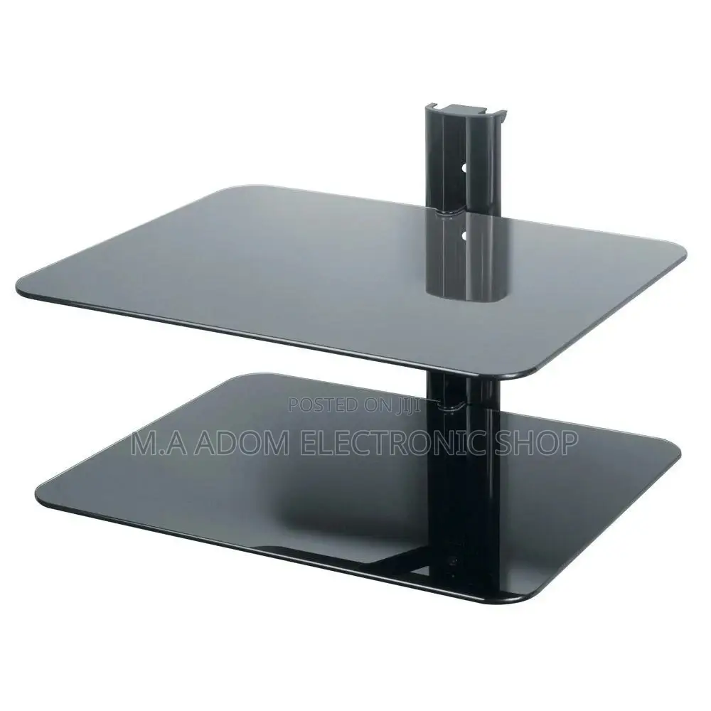 Double Glass Shelf Stand Wall Mount For DVD Player/Decoder in Adabraka ...