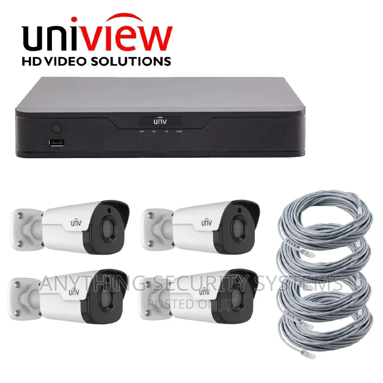 Uniview CCTV Ip Camera 4channel 4k Set in Accra Metropolitan - Security ...