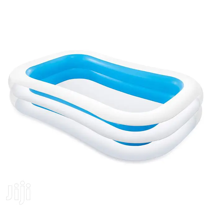 Intex Inflatable Family Size Swimming Pool Pump - Blue in Tema ...