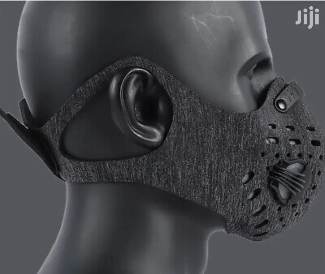 Balaclava Facemask Air Pollution Filter Grey New Strap in Adenta ...