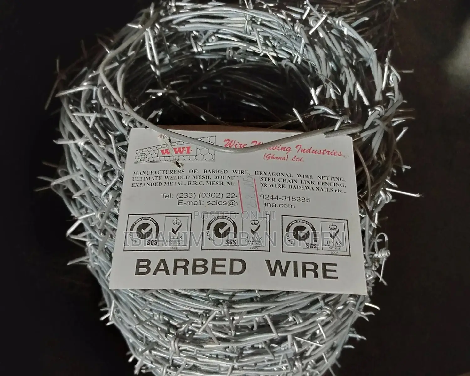 Barbed Wire in Accra Metropolitan - Safety Equipment & Protective Gear ...